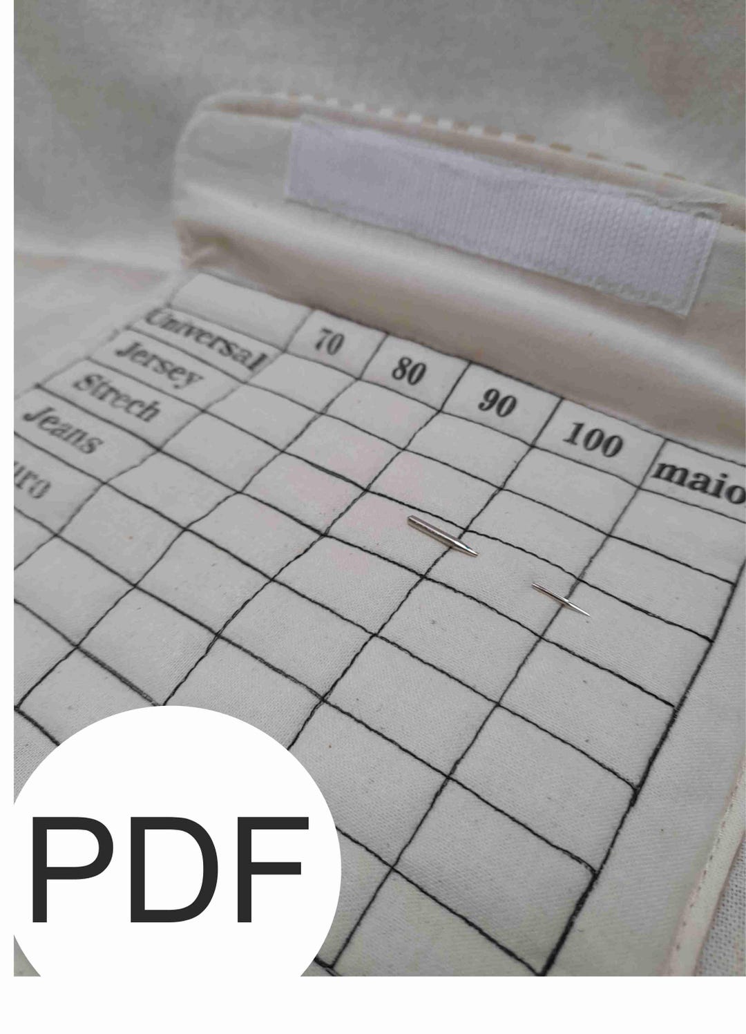 PDF PAP Sewing Machine Needle Organizer Passo a Passo, Step-by-step ...