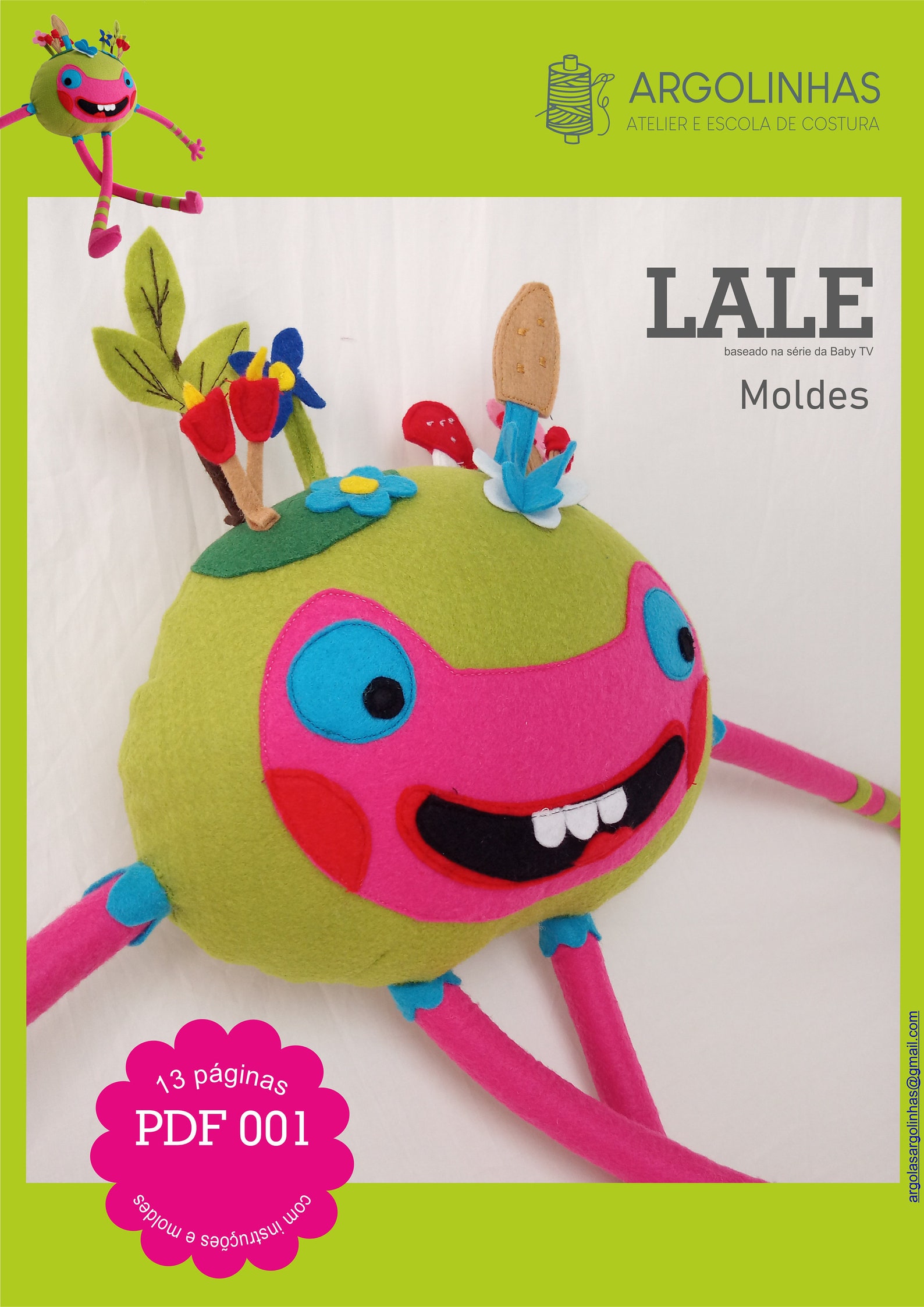 PDF Lolu Moldes/ Lolu Patterns Based on Lale Ki Lolu Baby Tv - Etsy