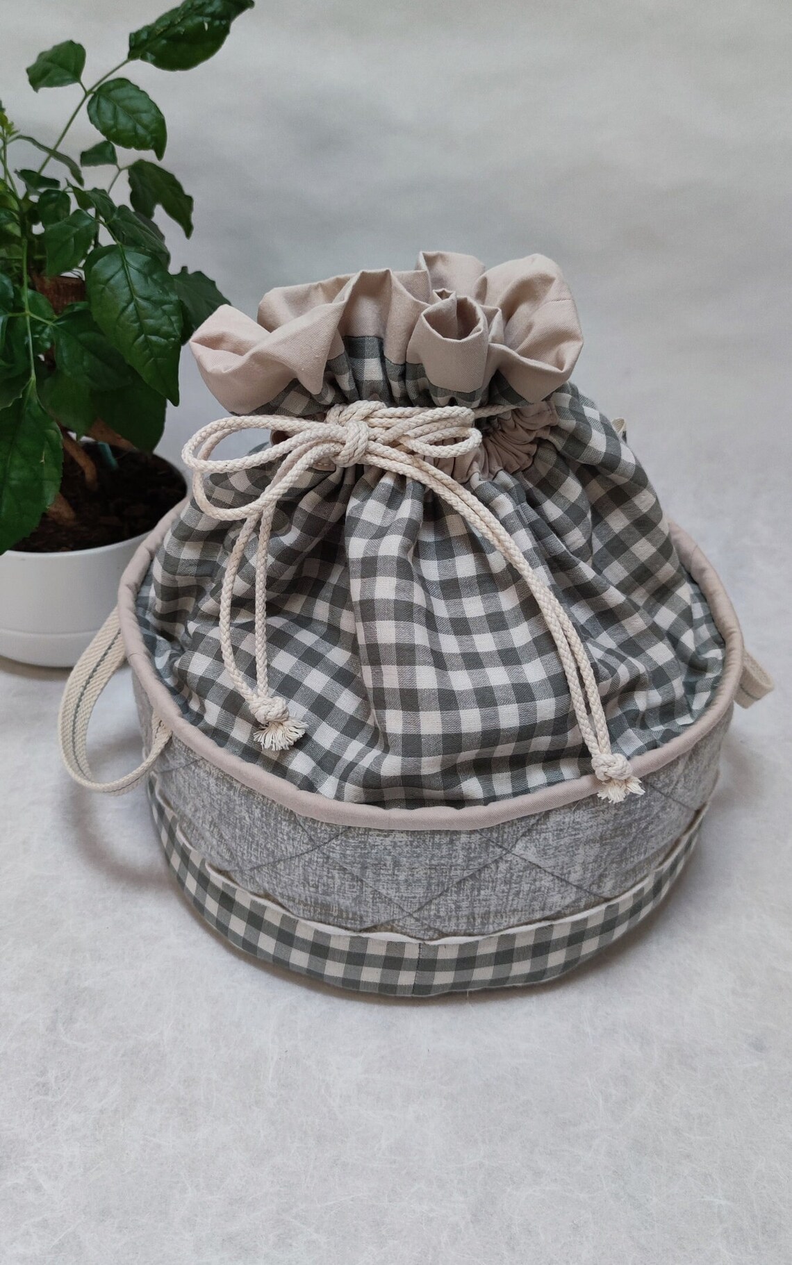 Saco Cesto Do Pão. Bread Basket Ecobag Algodão - Etsy