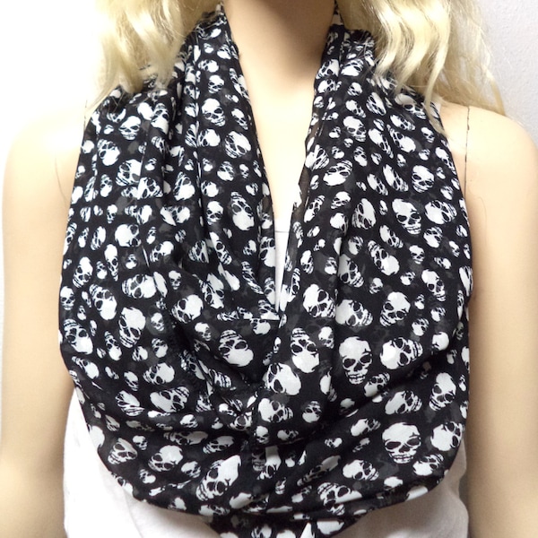 Skull Scarf - Etsy