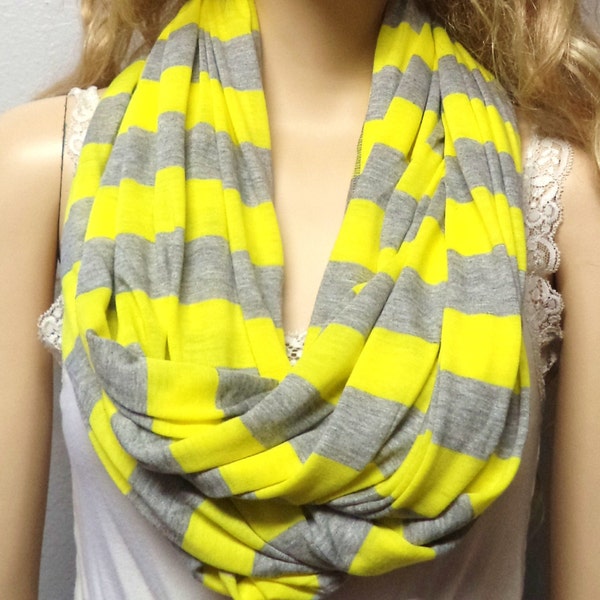 Neon Yellow Scarf - Etsy