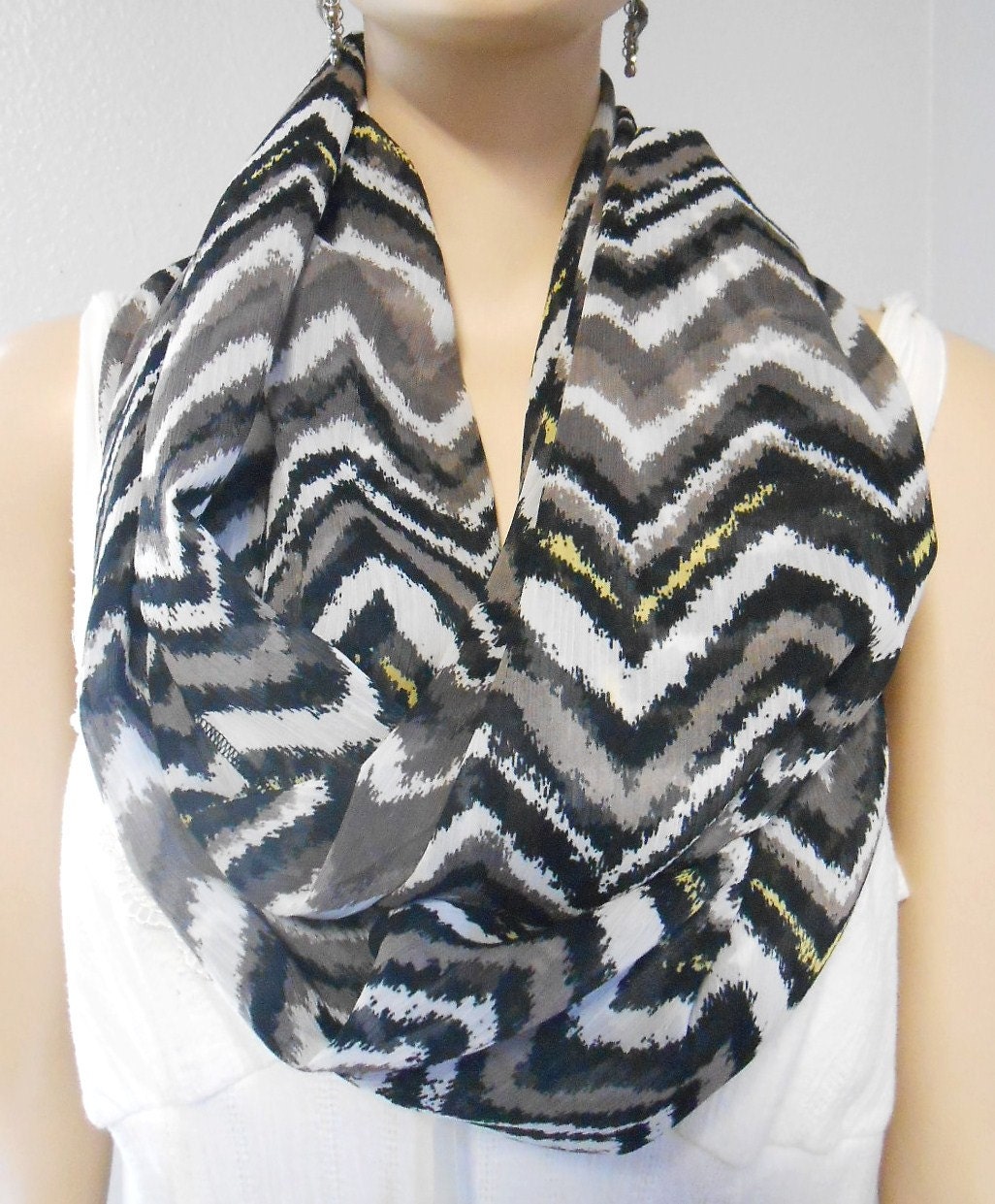 Print Infinity Scarf - Etsy