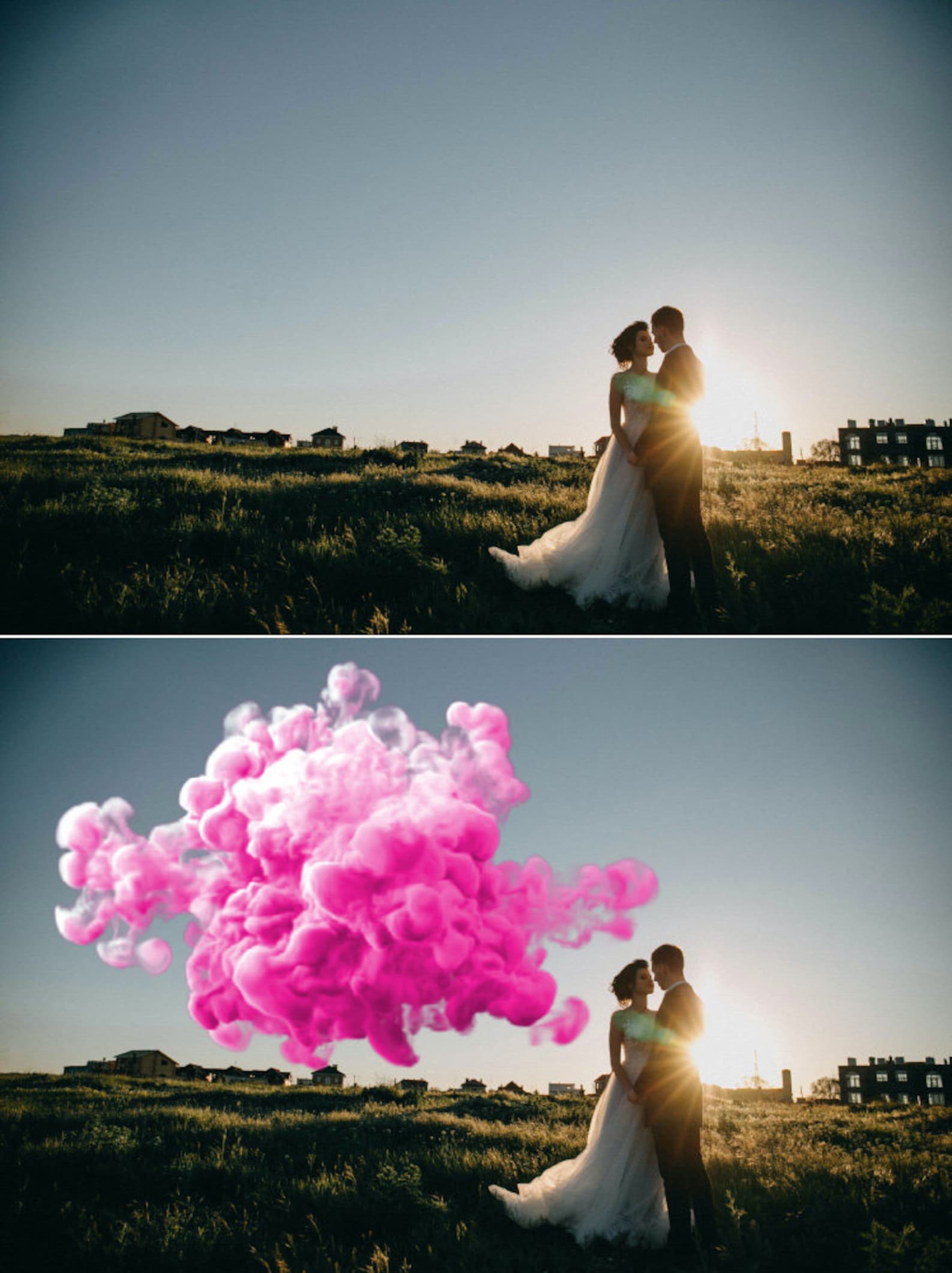 Smoke Bomb Overlays Wedding Smoke Photo Overlay Colorful and Real Smoke ...