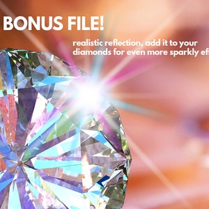 Diamonds Photo Overlays Png Files Realistic Gems Diamonds Overlays ...