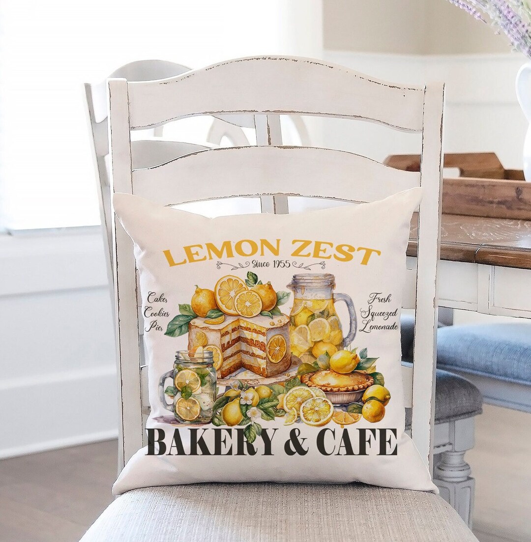 Country Farmhouse Digital Download Lemon Transfer, Rustic Cafe Market ...