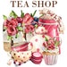 Tea Shop Farmhouse Sign Digital Download, Shabby Chic Bake Shop Sign ...