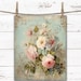 Country Farmhouse Digital Download Print Transfer, Shabby Chic Flower ...