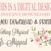 French Rabbit Labels: Vintage Farmhouse Style (digital Download) - Etsy