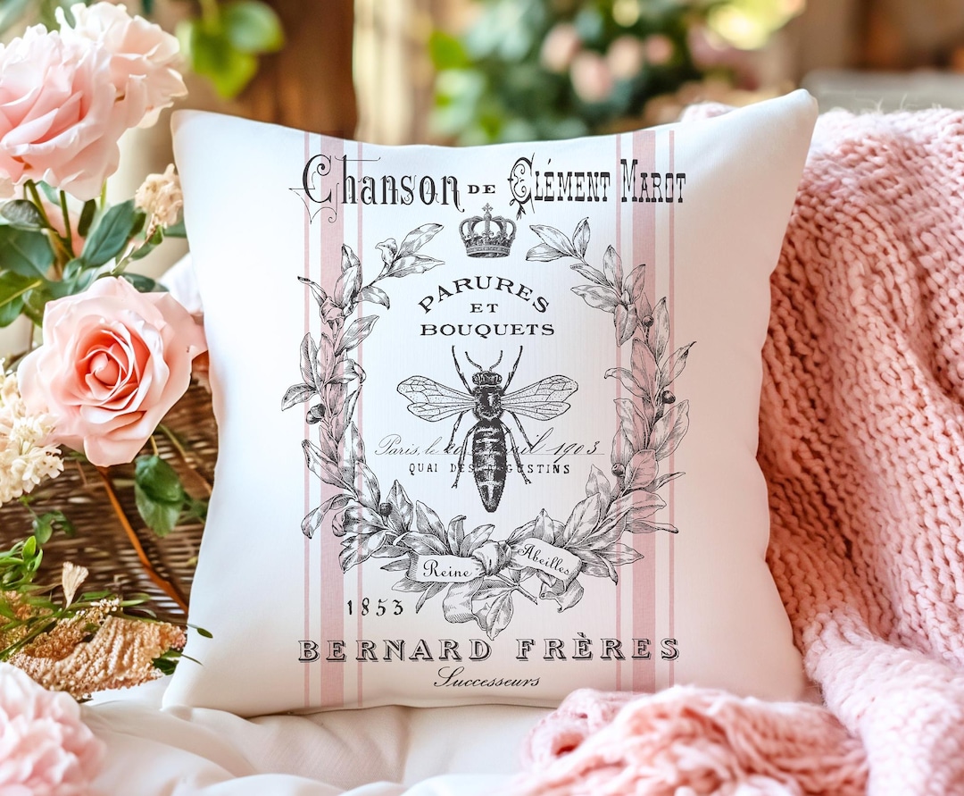 French Country Bee Wreath PNG: Farmhouse Printable (digital Download ...