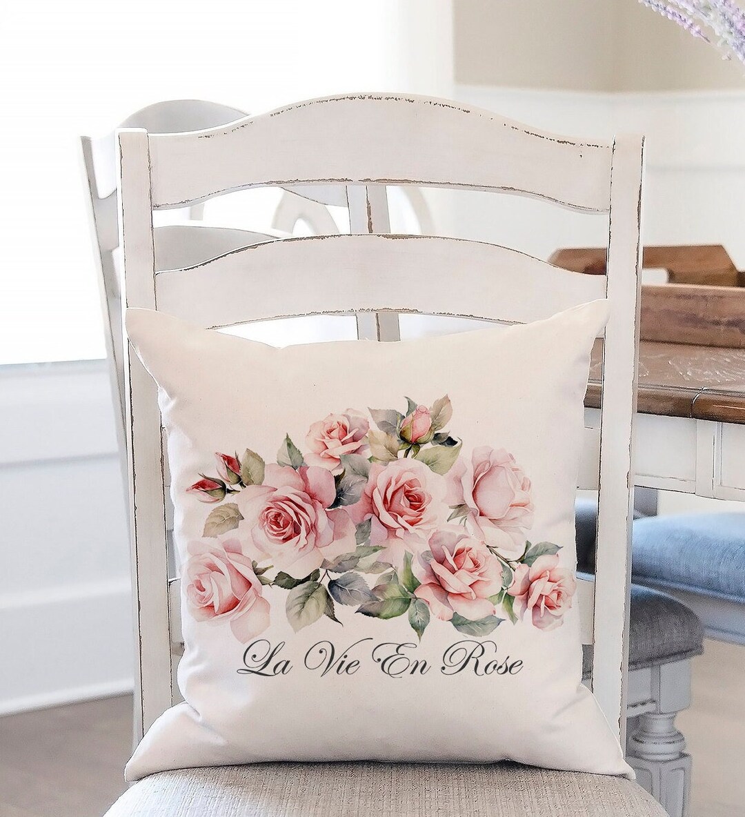 Shabby Chic Pink Roses French Digital Download Transfer Image Art ...