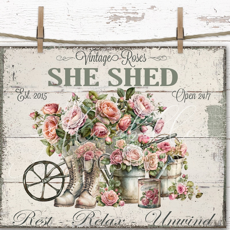 She Shed Signs - Etsy
