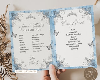 Quince Order of Events - Etsy