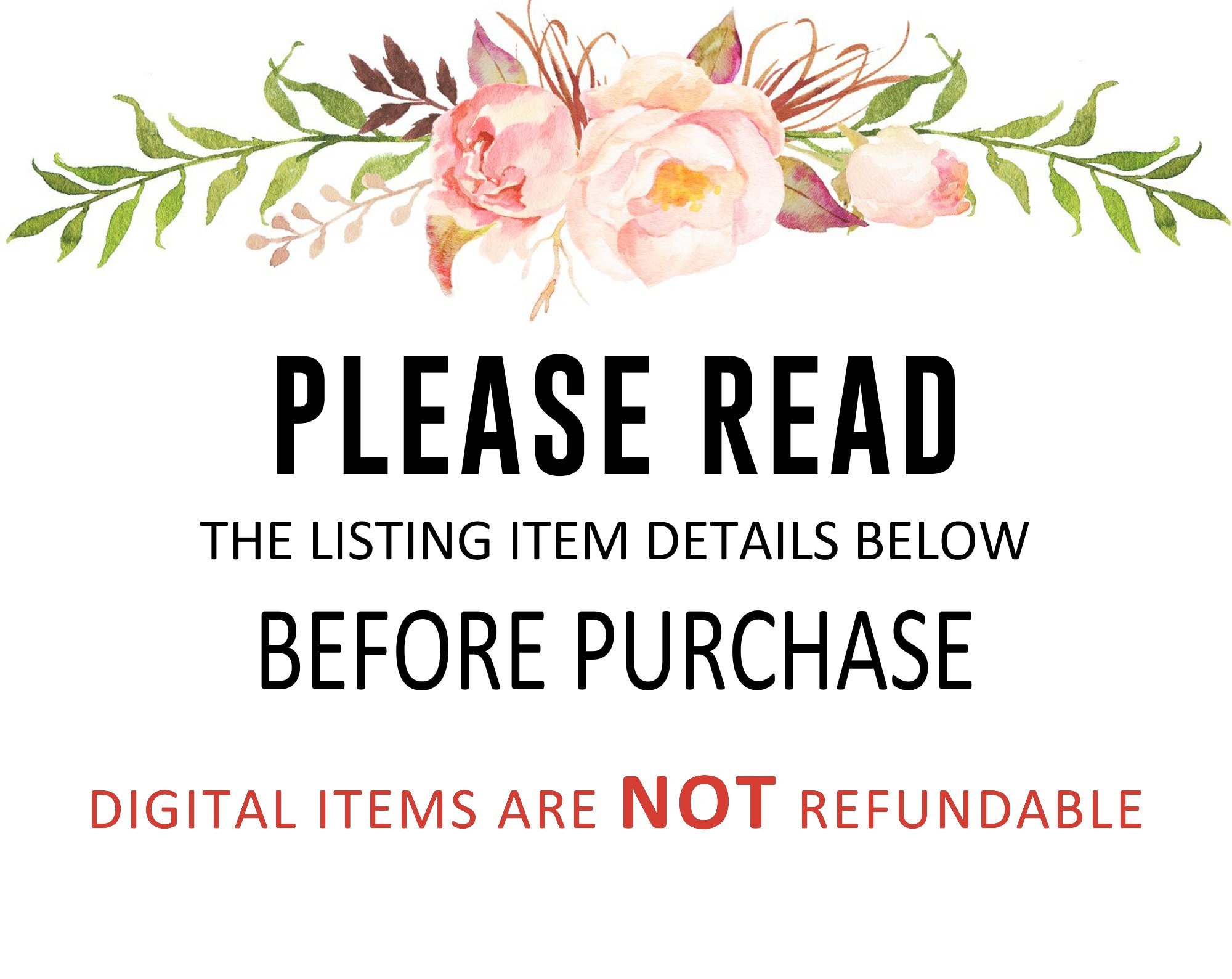 Printable Tea Party Tea Bar Sign Blush Pink Boho Watercolor | Etsy