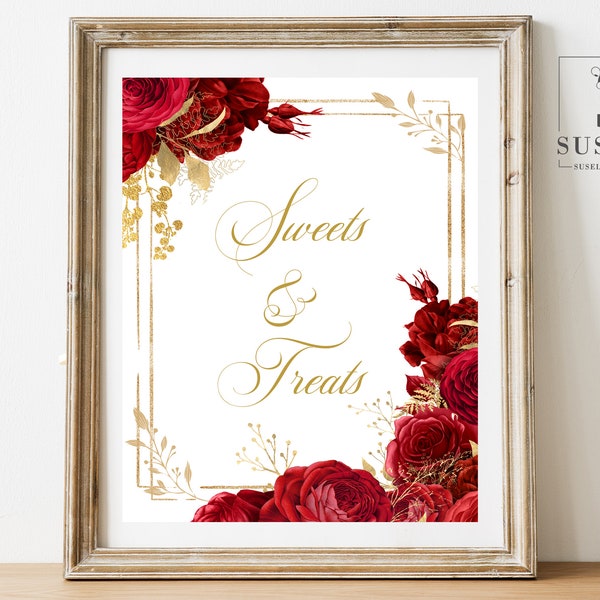 Sweets Table Sign - Etsy
