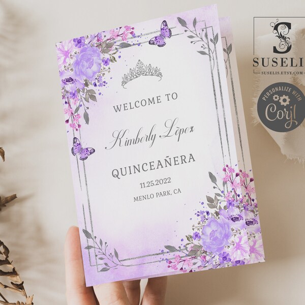 Sweet Sixteen Program - Etsy