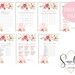Printable Baby Shower Game Bundle, 7 Tea Party Shower Games, Watercolor ...