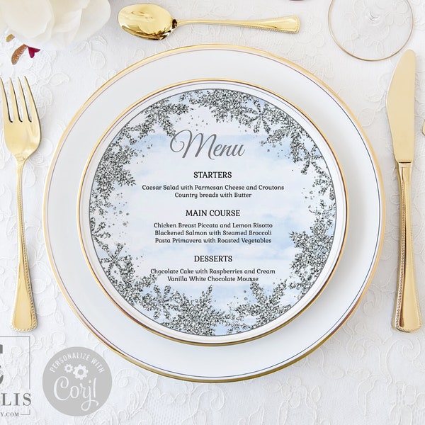 Winter Menu - Etsy