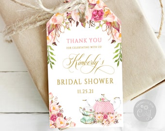 Tea Party Tag - Etsy