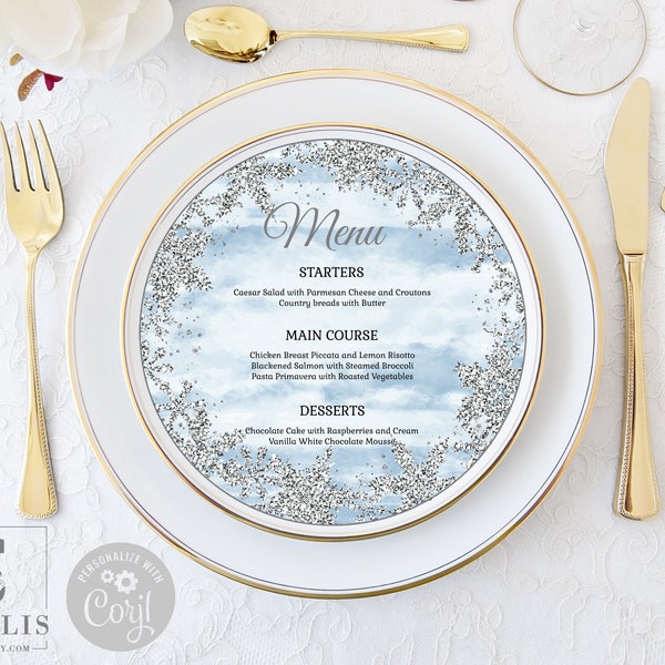 Sweet 16 Menu Card - Etsy