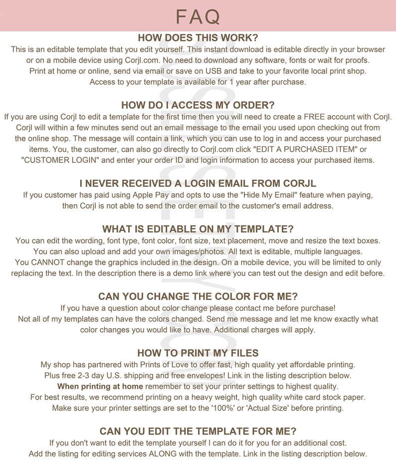 EDITABLE Table Seating Chart Cards Corjl Template Instant - Etsy