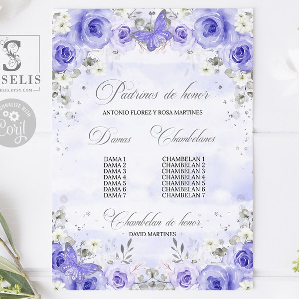 List of Godparents Invitation - Etsy