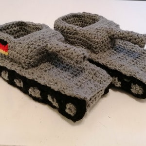 Tankschuhe Panzer Slippers German Flag Boyfriend Gift Man Gifts Panzer ...
