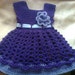 Purple Baby Dress Newborn First Outfit Take Me Home Dress - Etsy