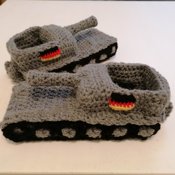 Tank Slippers - Etsy