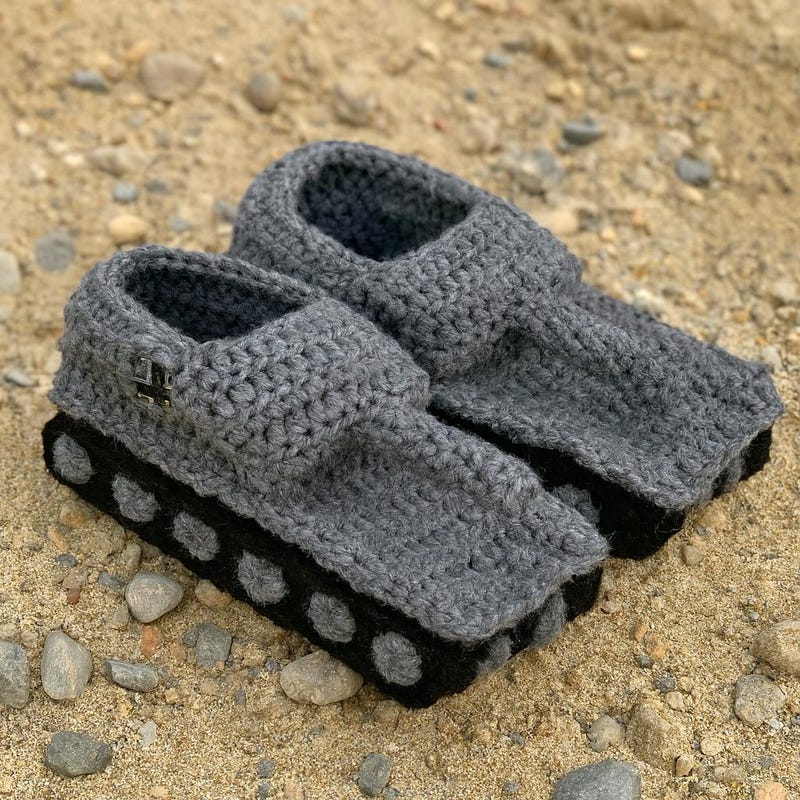 Army Tank Slippers - Etsy