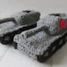 Panzer Slipper, Panzer Tank Slipper ,best Man Gifts Military , Crochet ...