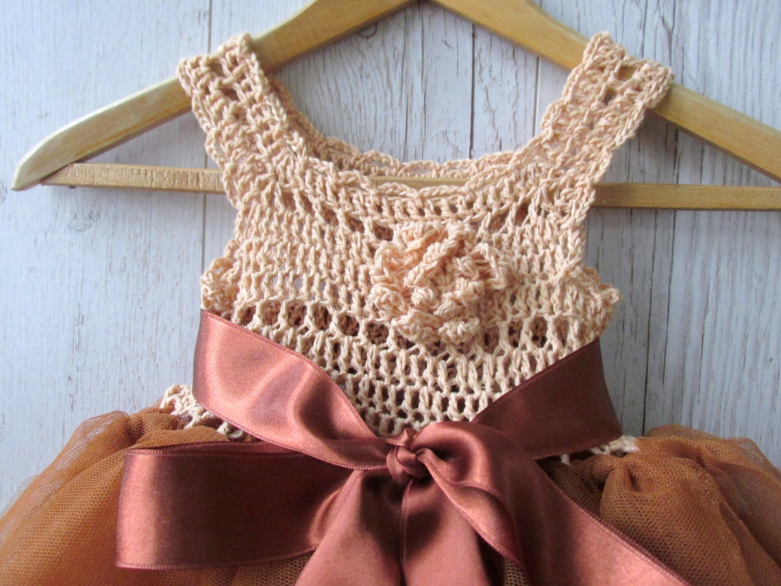How To Make A Crochet Tulle Dress at Mark Morris blog
