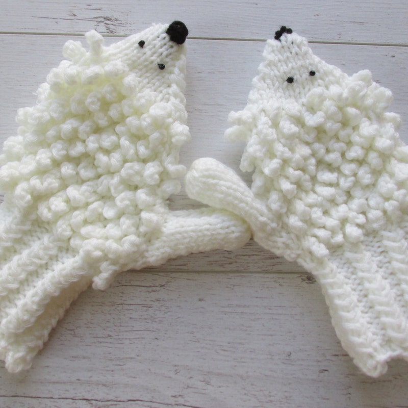 Animal Mittens - Etsy