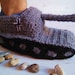Crochet Tank Slippers Tank Slippers Boyfriend Gifts Panzer Hausschuhe ...