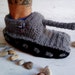 Crochet Tank Slippers Tank Slippers Boyfriend Gifts Panzer Hausschuhe ...