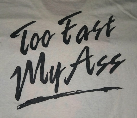 Vintage 1989 DARK ANGEL Leave Scars Too Fast My Ass T… - Gem