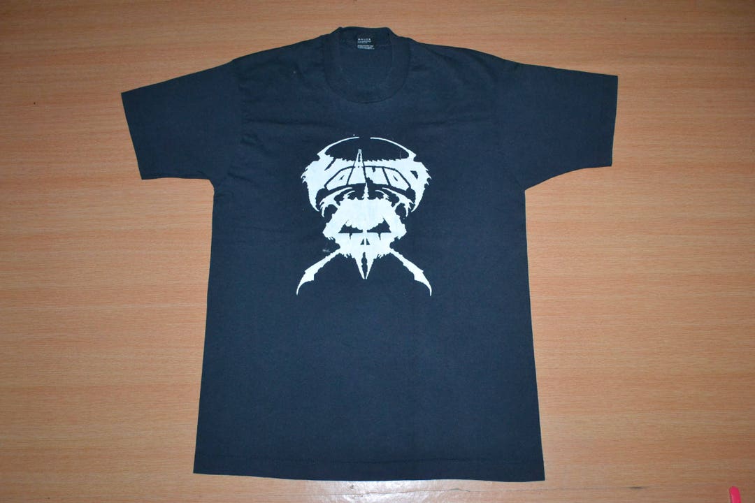 Vintage 80s VOIVOD Nothingface Korgull Tour Concert Promo L Size Rare T ...