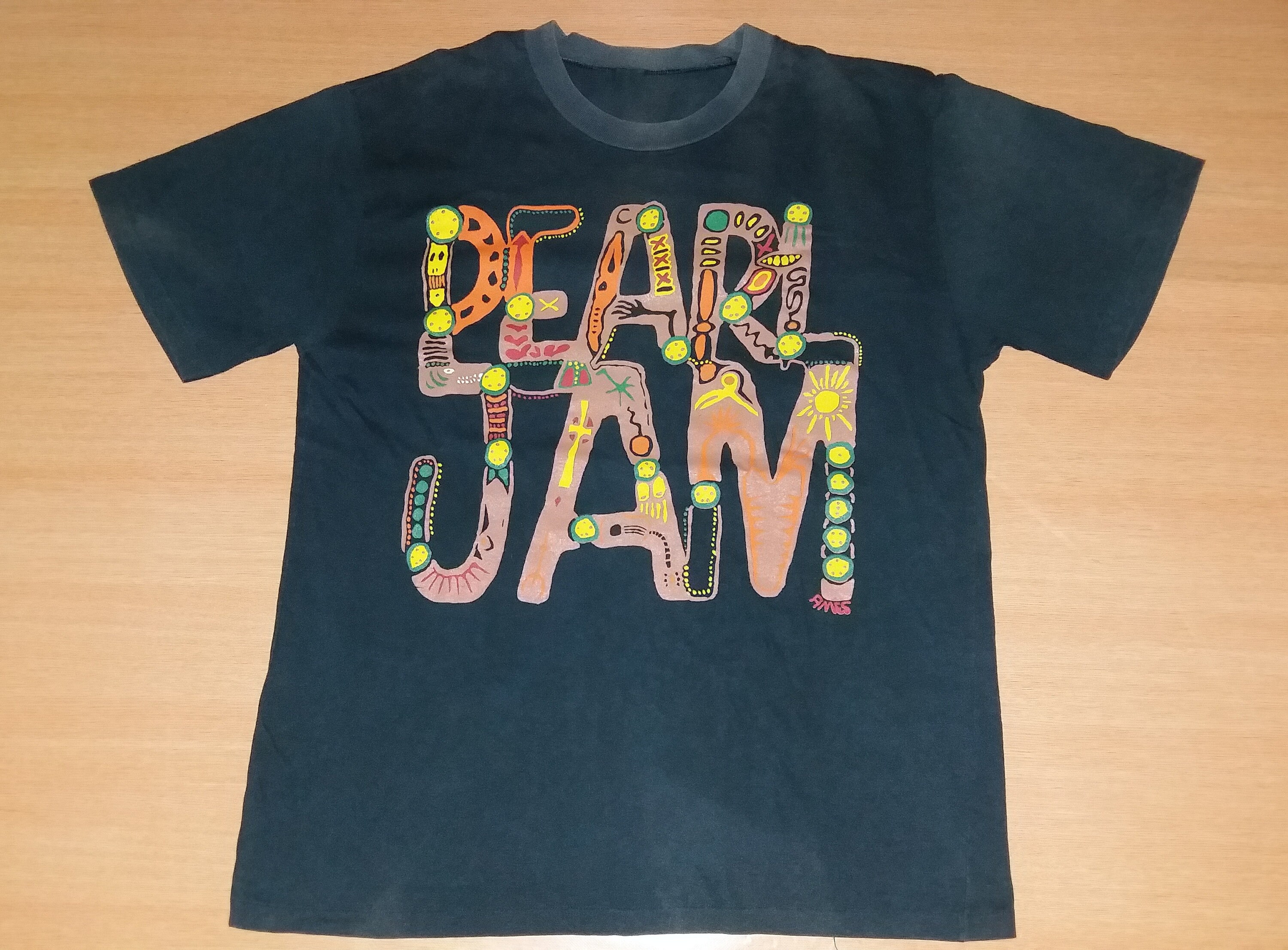 Vintage Early 90s PEARL JAM Music for Rhinos Concert Tour Vintage Early 90s PEARL JAM Music for Rhinos Concert Tour