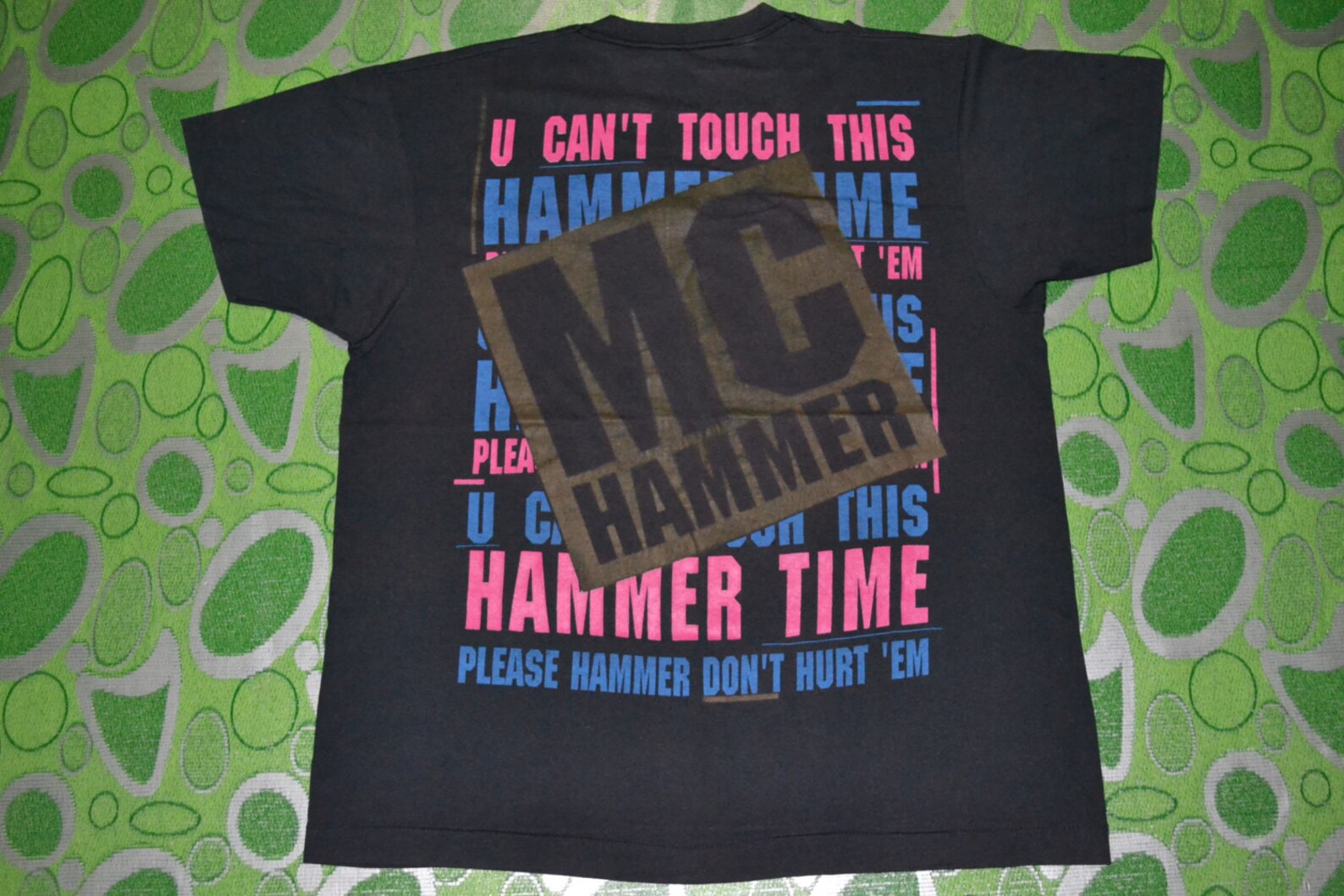 Vintage 1990 MC HAMMER Hammer Time U Can't Touch This Tour Concert ...