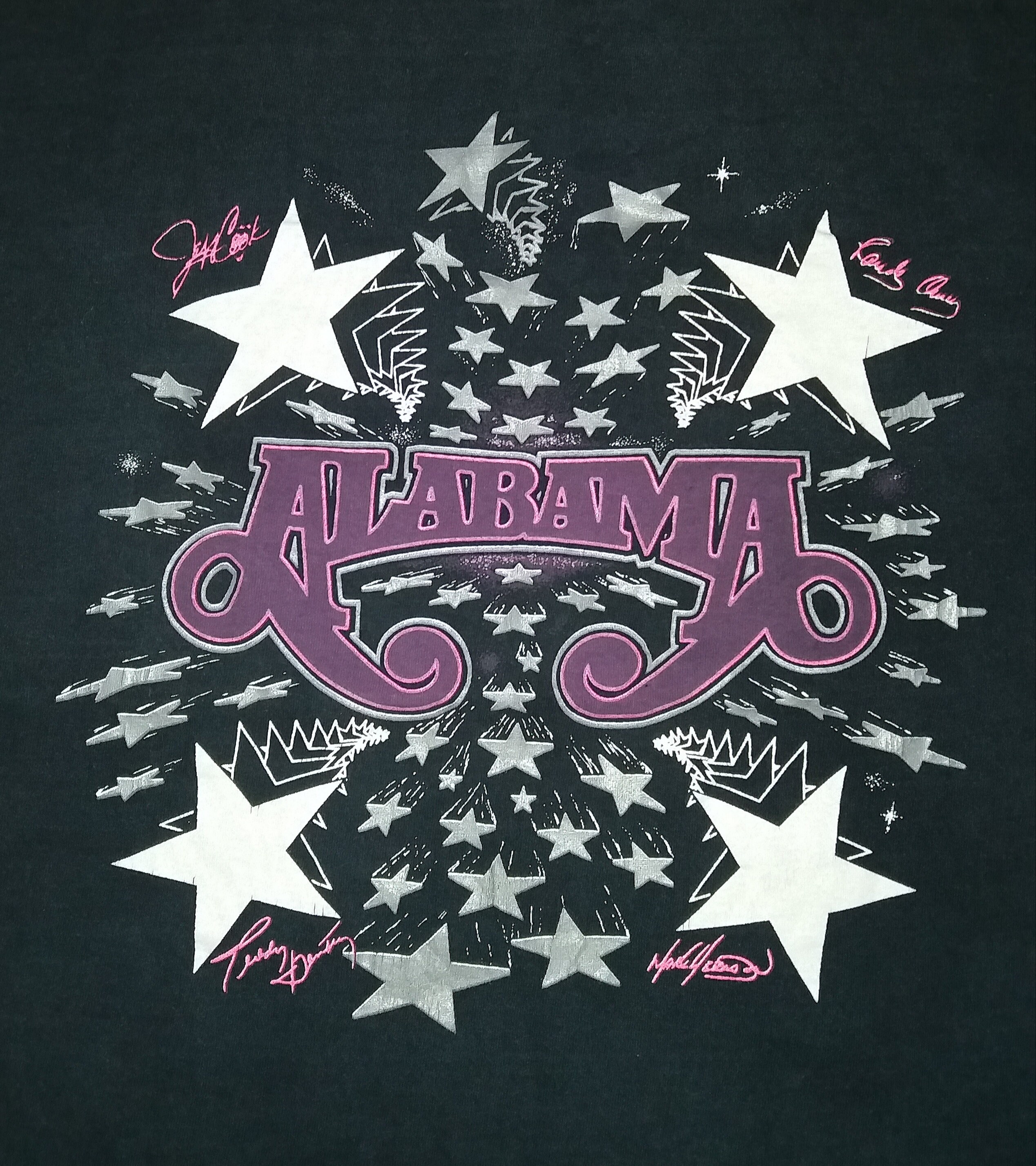 Vintage 1992 ALABAMA American Pride Tour Concert Promo Rare 80s 90s T ...