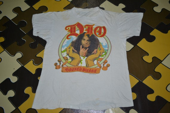 Vintage 1985 DIO Sacred Heart Tour Concert Promo M Size 80s | Etsy