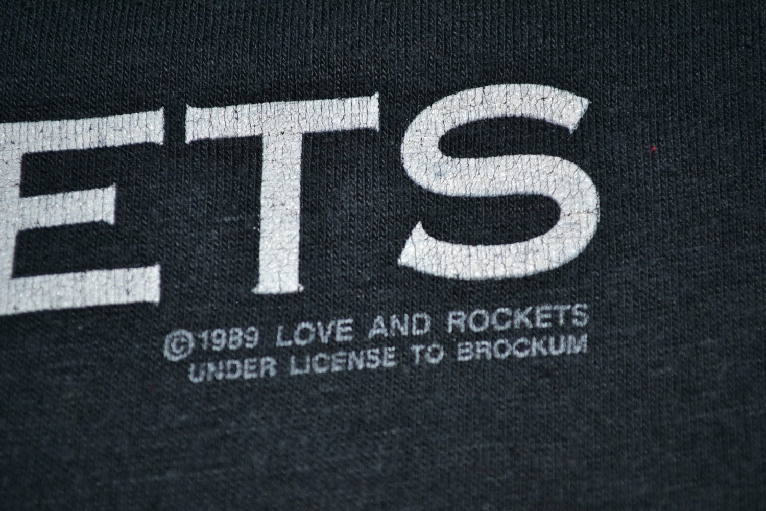 Vintage 1989 LOVE and ROCKETS so Alive Tour Concert Promo Mega Rare T ...