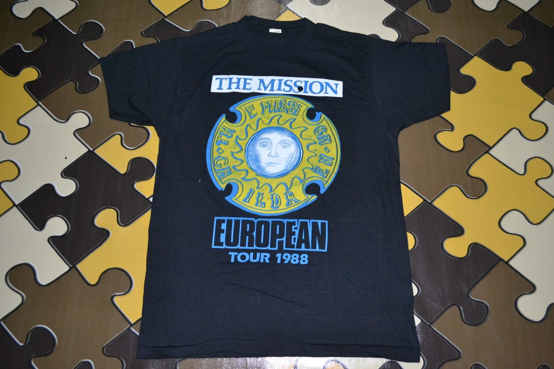 Vintage 1988 THE MISSION UK Children European Tour Concert Promo Rare ...