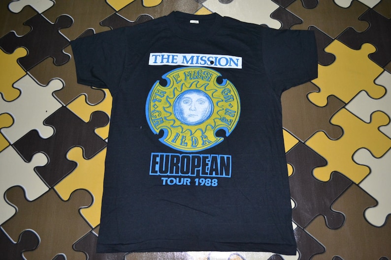Vintage 1988 THE MISSION UK Children European Tour Concert Promo Rare ...