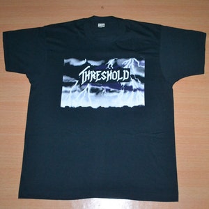 Vintage 1989 THRESHOLD Out of Control Tour Concert Promo Rare 80s T ...
