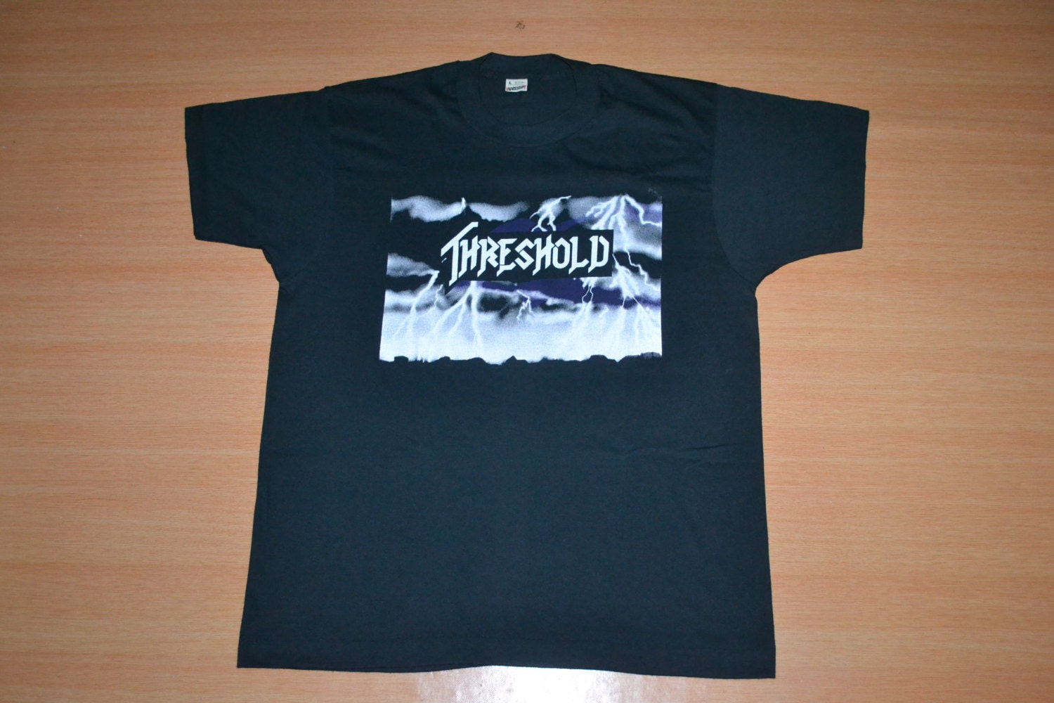 Vintage 1989 THRESHOLD Out of Control Tour Concert Promo Rare 80s T ...
