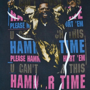 Vintage 1990 MC HAMMER Hammer Time U Can't Touch This Tour Concert ...