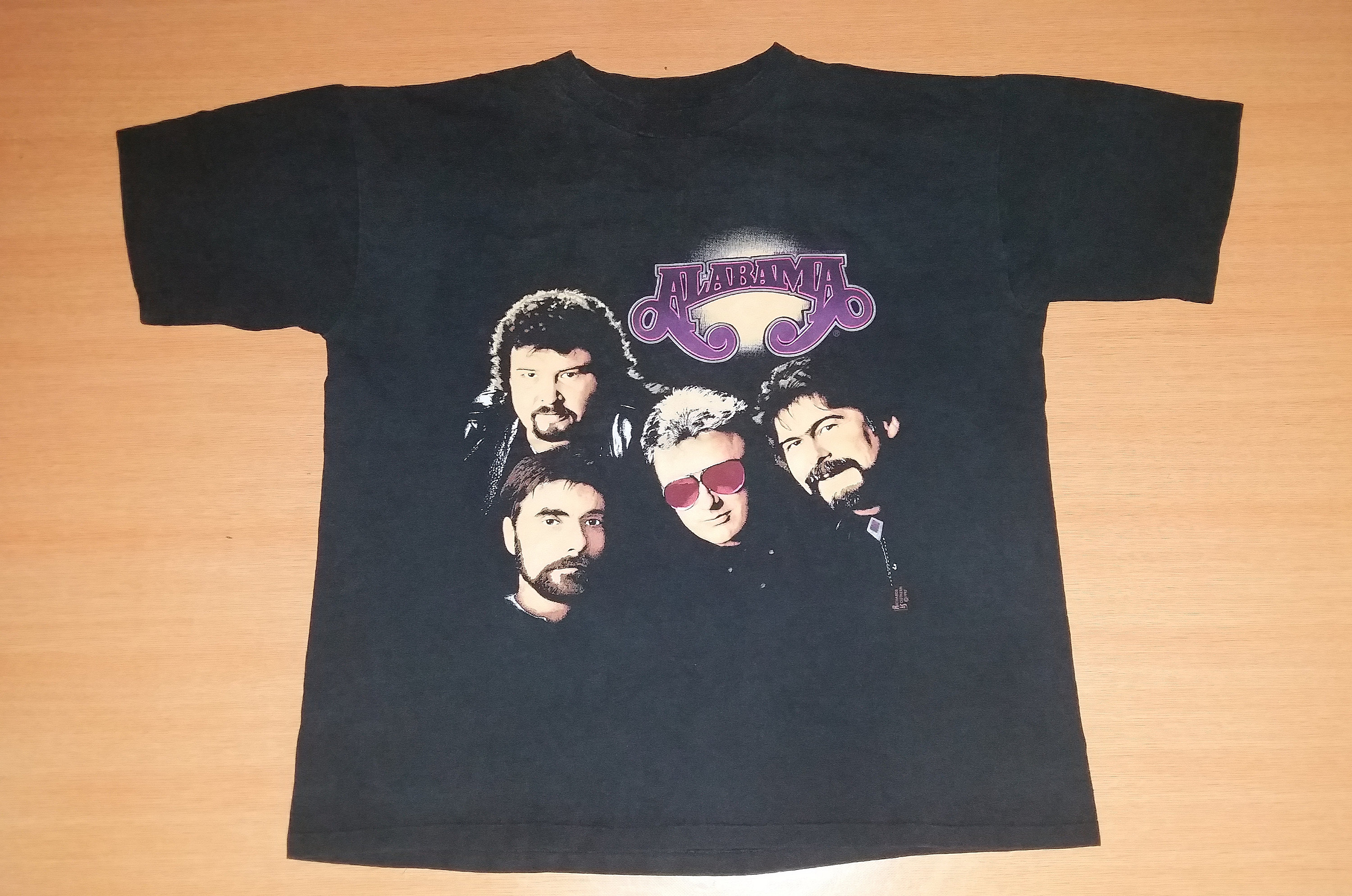 Vintage 1992 ALABAMA American Pride Tour Concert Promo Rare 80s 90s T ...