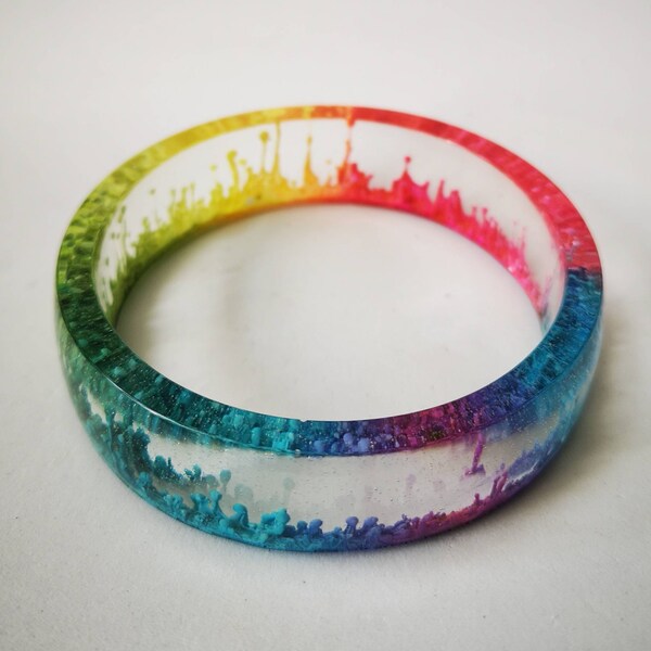 Resin Bangles - Etsy UK