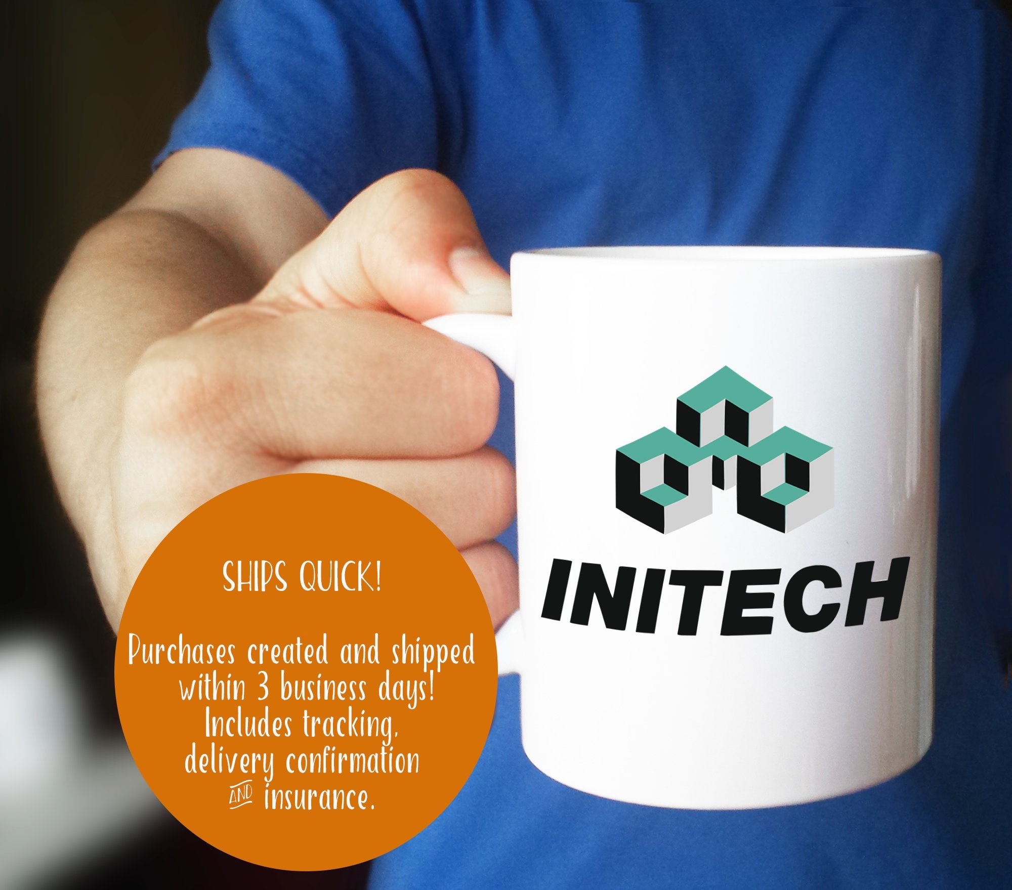 Initech Logo Mug