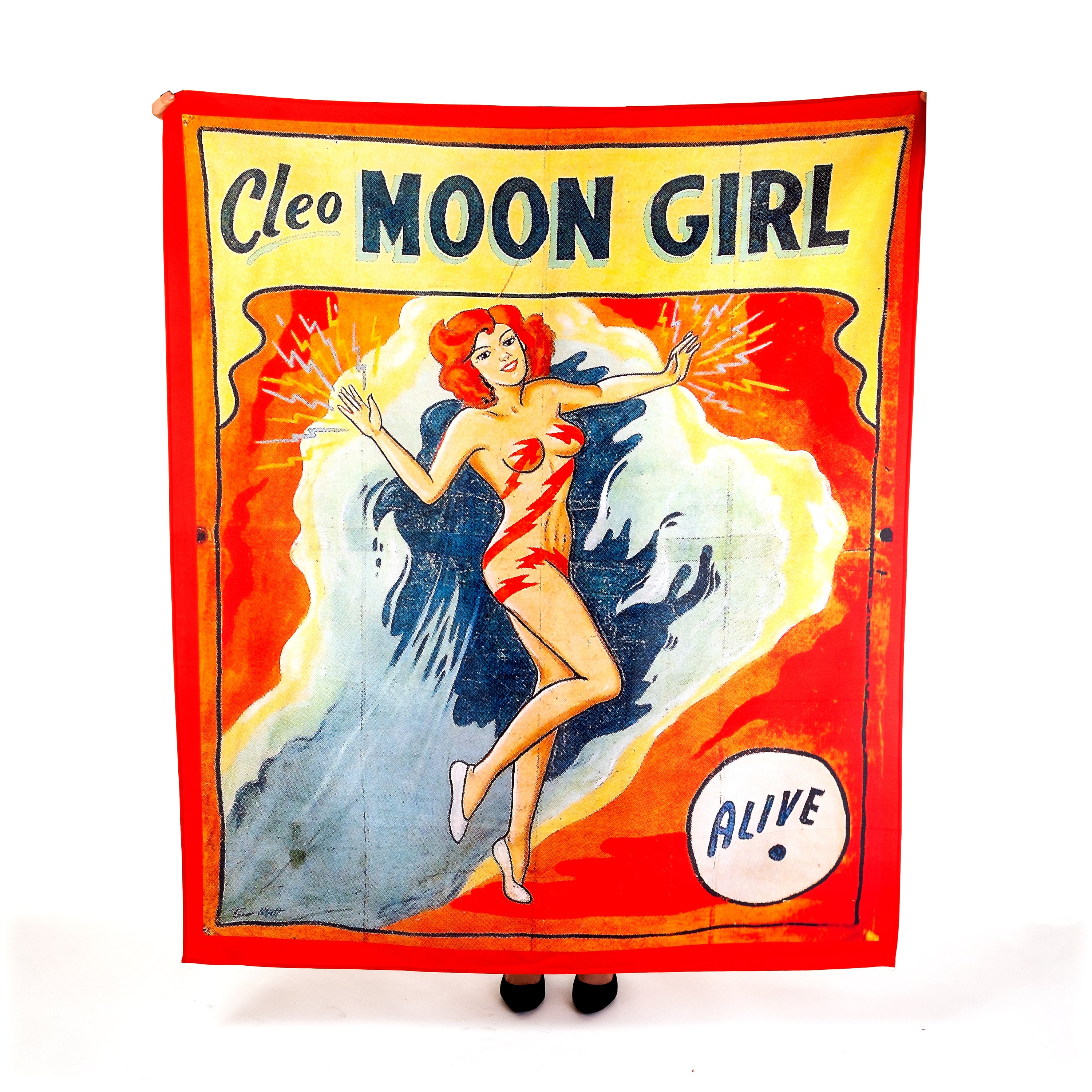 Vintage Freak Sideshow Show Banner Tapestry 80x68 - Etsy